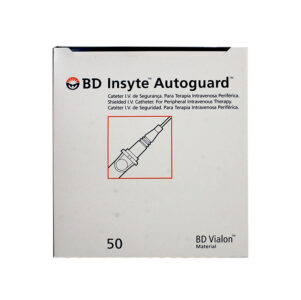 CATETER PERIFERICO INSYTE 20G 1.00 AUTOGUARD BD – CBS Medico Científica