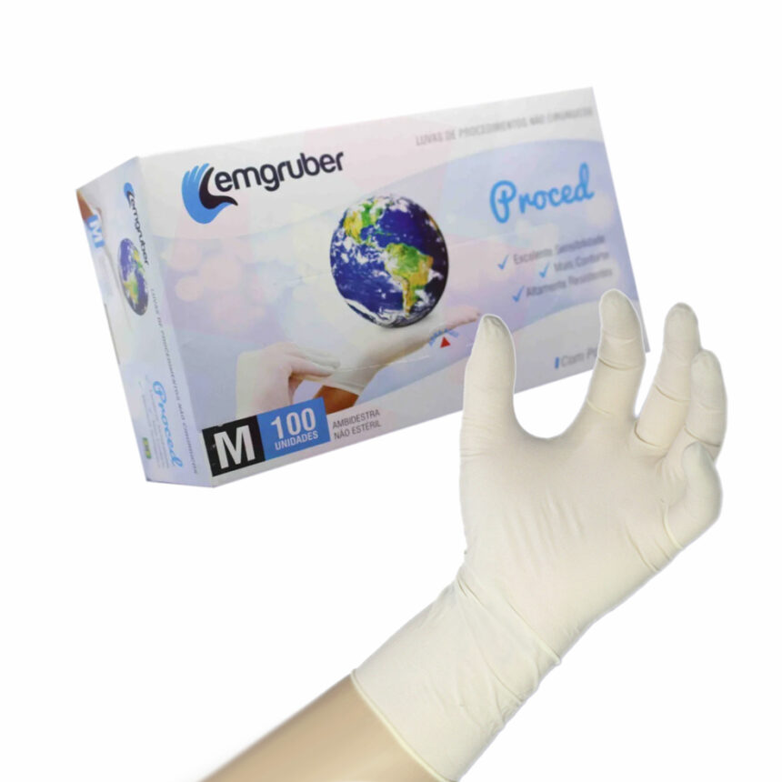 LUVA PROCEDIMENTO ESTERIL M LEMGRUBER (PAR) – CBS Medico Científica